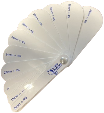 Wire Rope Sheave Gauge - Metric – Training Crane Institute