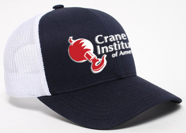Mesh Blue Crane Institute Hat – Training Crane Institute